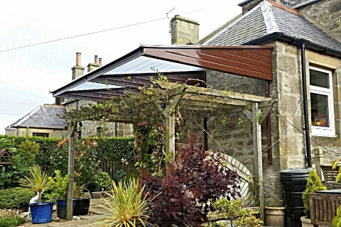 Brown Cantilever Canopies in Inverness, Highlands ⓥ | 123v