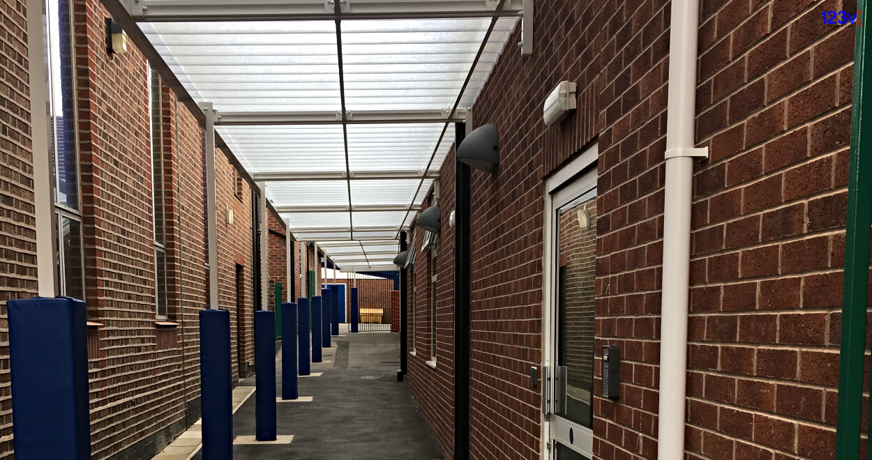Covered Walkways for Schools ⓥ | 123v